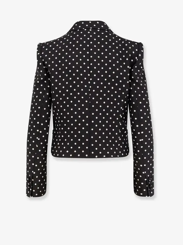 Valentino Garavani Polka Dot Viscose Blazer