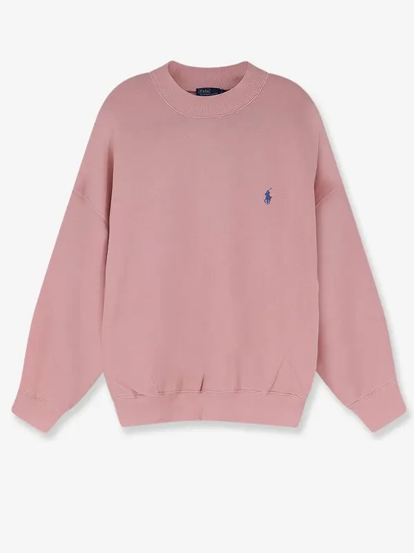 Polo Ralph Lauren Cotton Blend Sweatshirt With Embroidered Logo