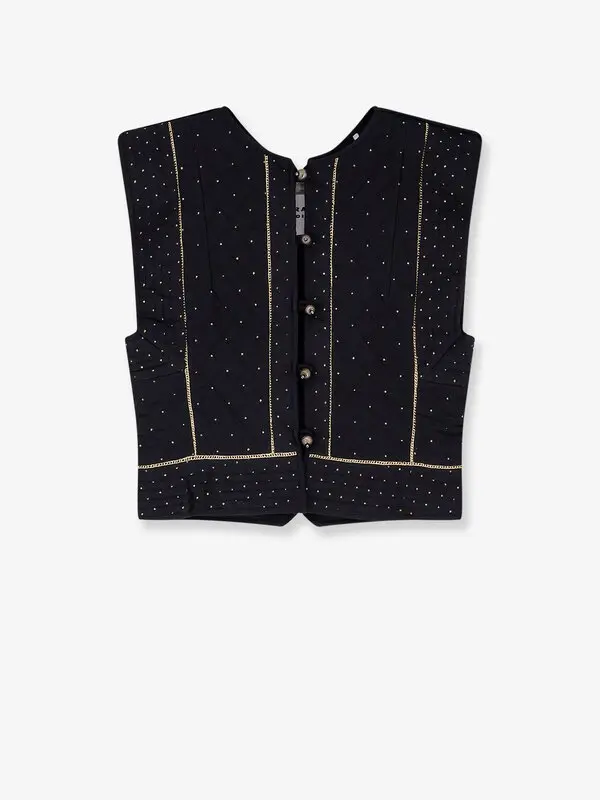 MARANT ETOILE Volana Padded And Quilted Vest