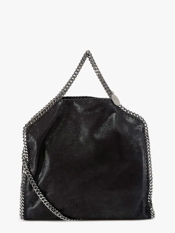 Stella McCartney Falabella Shaggy Deer Crossbody Bag - Black