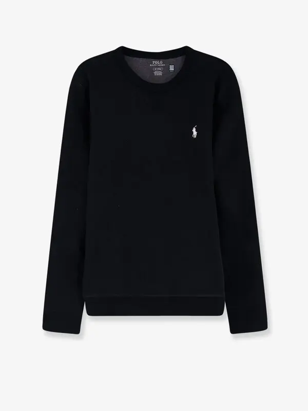Polo Ralph Lauren Cotton Blend Sweatshirt With Embroidered Logo