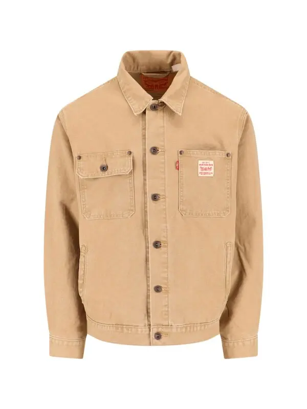 LEVI'S STRAUSS Sunrise Trucker' Jacket - Beige