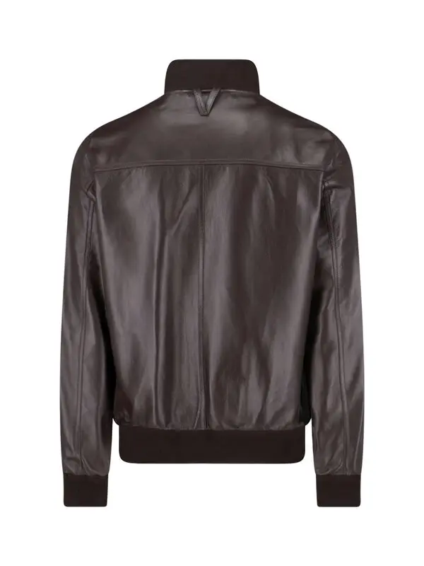 VALSTAR Valstarino Nappa Leather Jacket - Brown