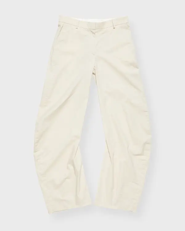 Acne Studios Trousers Cargo Barrel - Ljusbeige