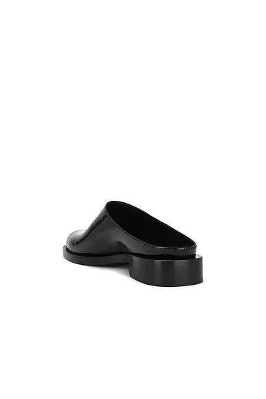 Saint Laurent Angus Mule - Noir