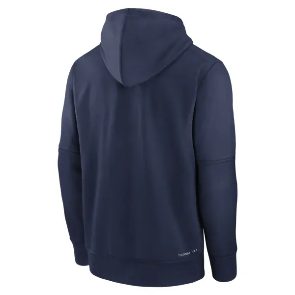Nike Boston Red Sox Authentic Collection Therma Mlb Pullover Hoodie - Blue