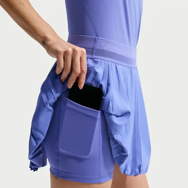 Nike Court Advantage Dri-fit Pleated Tennis Skirt - Blue
