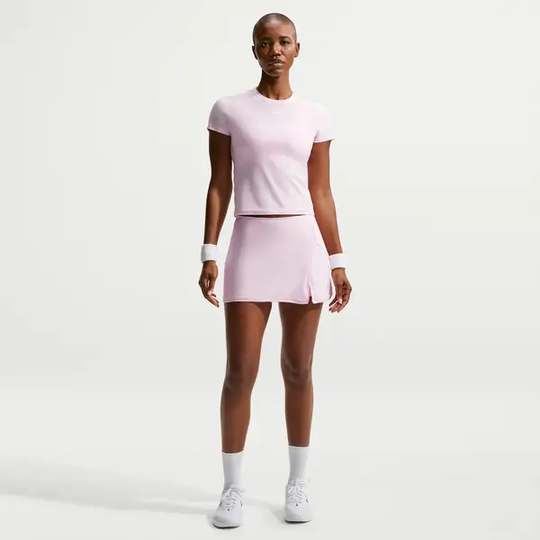 Nike Victory Dri-fit Straight Tennis Skirt - Pink
