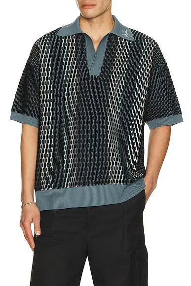 Amiri Striped Polo
