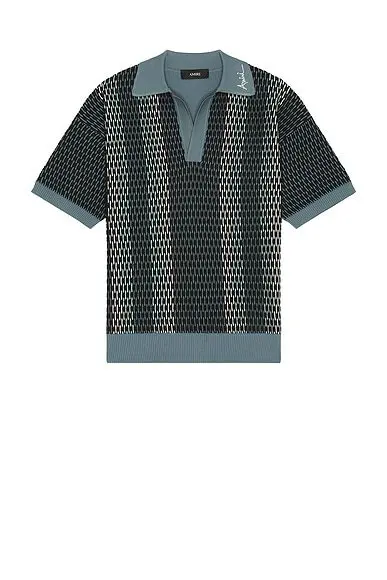 Amiri Striped Polo