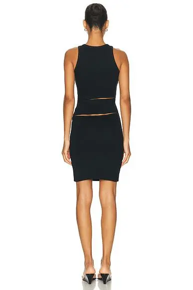 Coperni Spiral Tank Dress