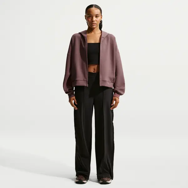 Nike 24.7 Impossiblysoft Full-zip Hoodie - Purple