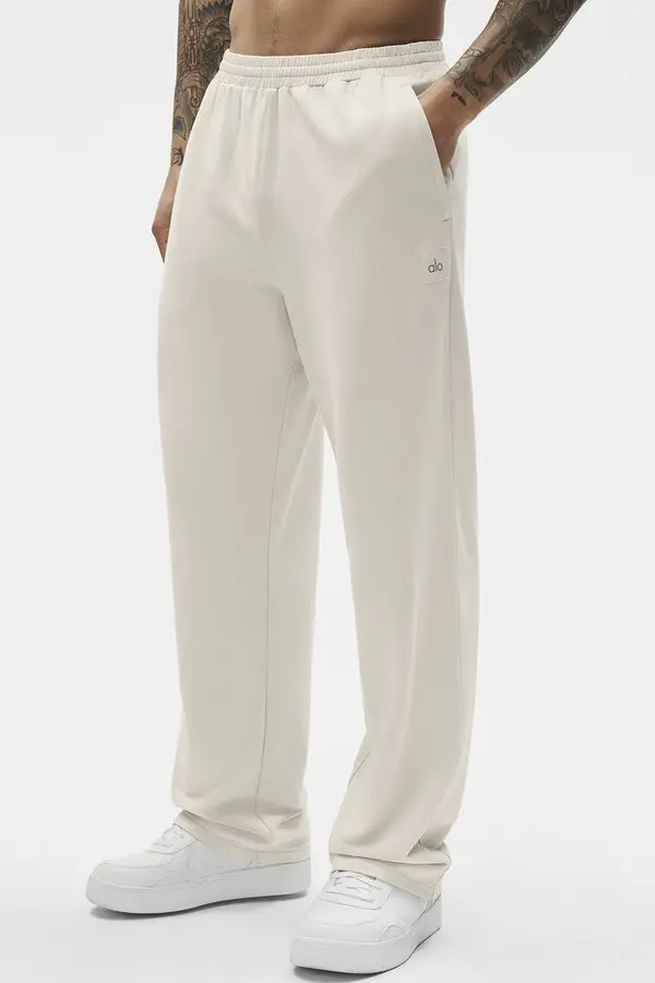 Alo Yoga Double Take Straight Leg Pants - Bone