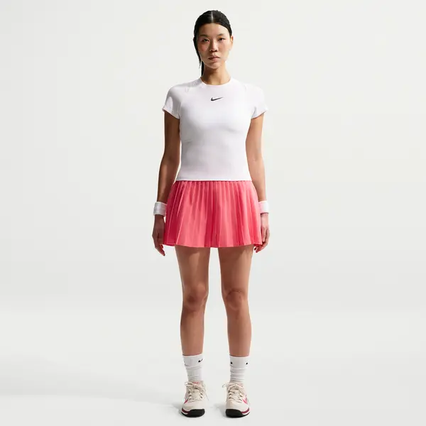 Nike Victory Dri-fit High-waisted Tennis Skirt - Pink