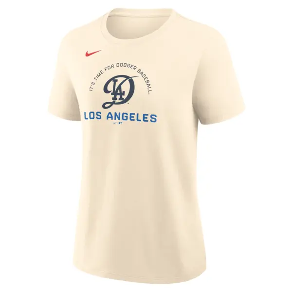 Nike Los Angeles Dodgers City Connect Mlb T-shirt - Brown