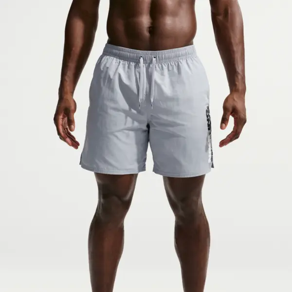 Nike Swim Breaker 7" Volley Shorts - Grey