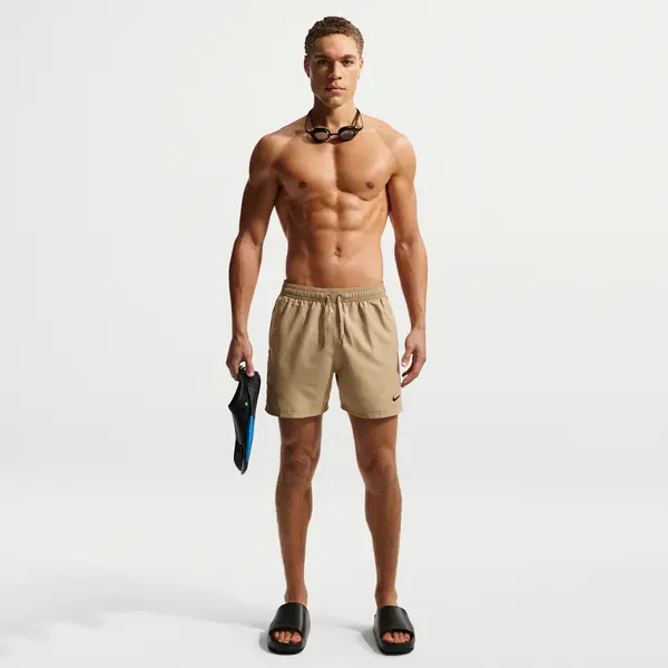 Nike Swim Breaker 5" Brief-lined Volley Short - Brown