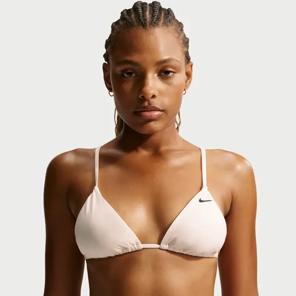 Nike Swim Essential Triangle Bikini Top - White