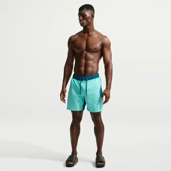 Nike Swim 7" Fully Lined Volley Short - Green