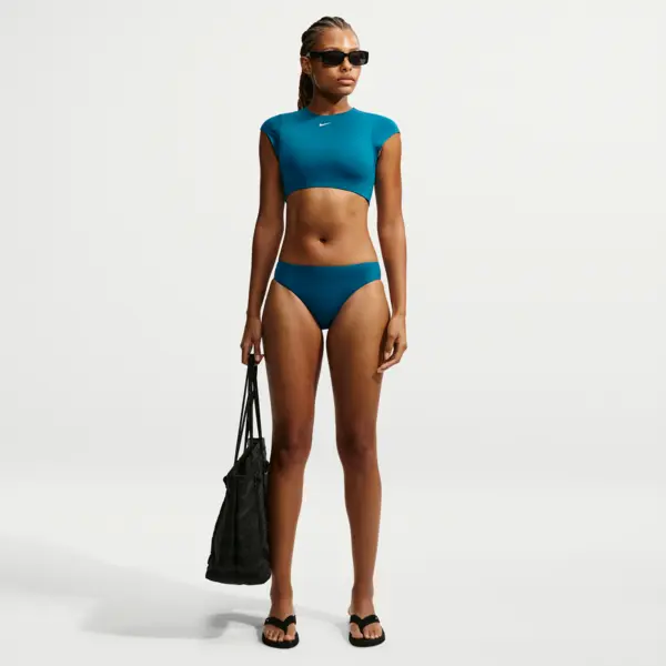 Nike Swim Essential Hipster Bikini Bottom - Blue