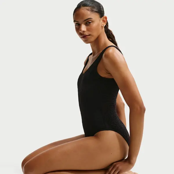 Nike Shoreline Texture Scoop Neck One Piece