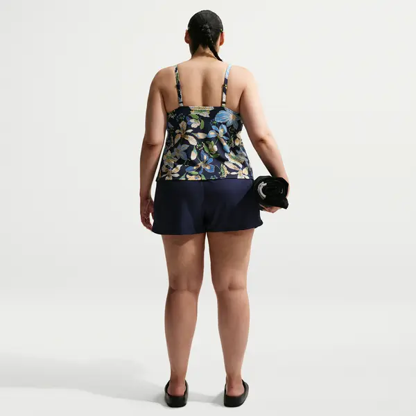 Nike V-neck Tankini - Blue