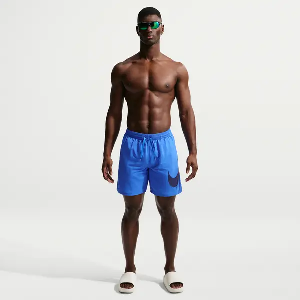 Nike Swim Breaker 7" Fully Lined Volley Shorts - Blue