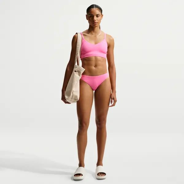 Nike Swim Essential Sling Bikini Bottom - Pink