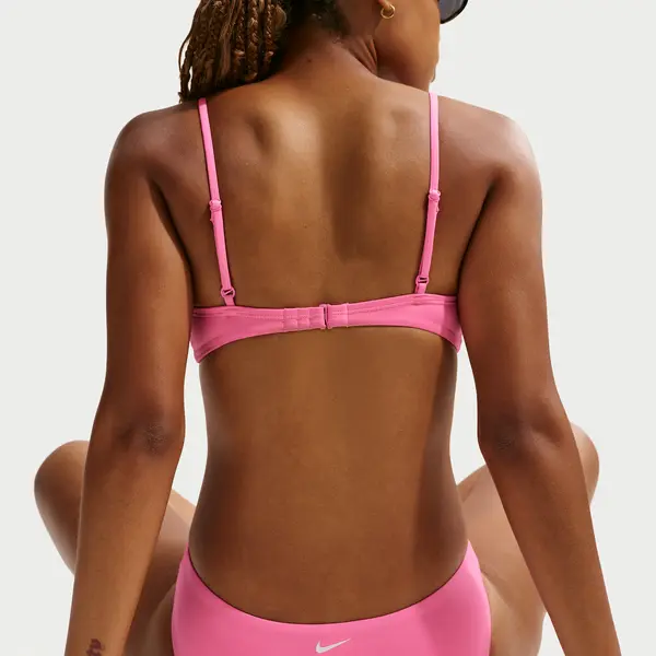 Nike Swim Effortless Essential Hipster Bikini Bottom - Pink