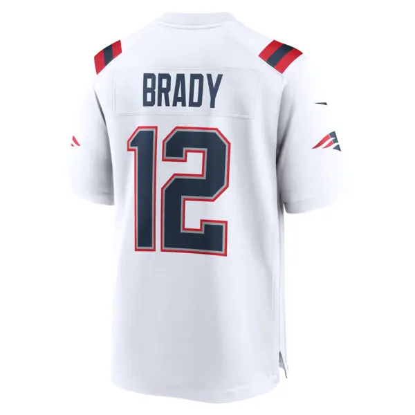 Nike Tom Brady New England Patriots Retired Game Jersey