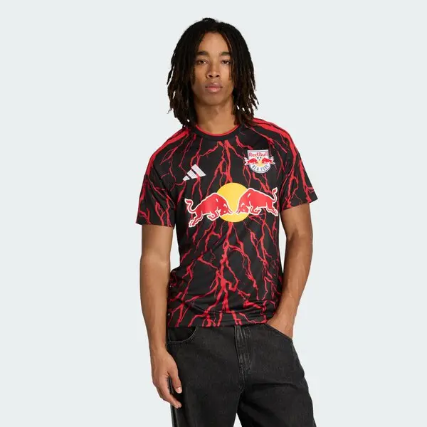 Adidas Red Bull New York 26/27 Home Jersey - Black