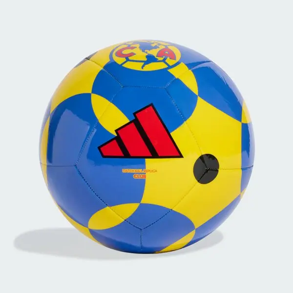 Adidas Club America Home Ball - Yellow / Black / Hi-res Blue / Vivid Red