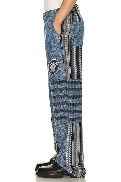 HONOR THE GIFT Tapestry Pant - Indigo
