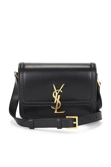 Saint Laurent Small Solferino Satchel Bag - Nero