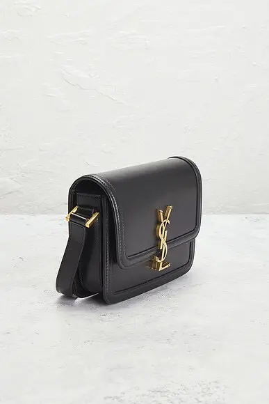 Saint Laurent Small Solferino Satchel Bag - Nero