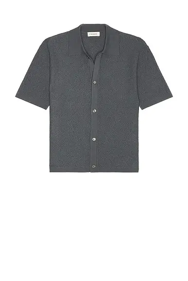 FRAME Cardigan Sweater - Blue Grey