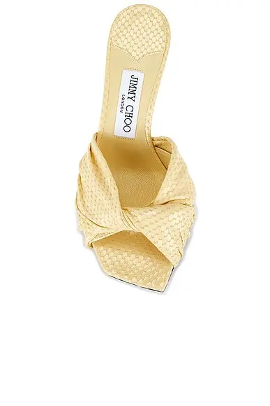 JIMMY CHOO Skye Twist 70 Mule