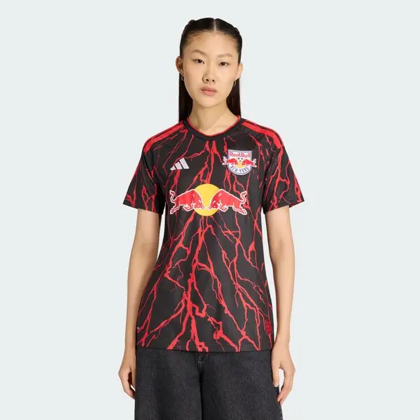 Adidas Red Bull New York 26/27 Home Jersey - Black