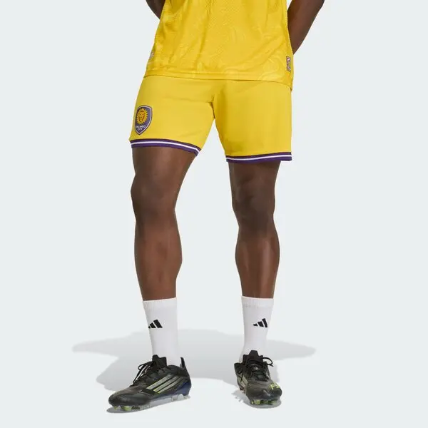 Adidas Orlando City Sc 26/27 Away Authentic Shorts - Eqt Yellow
