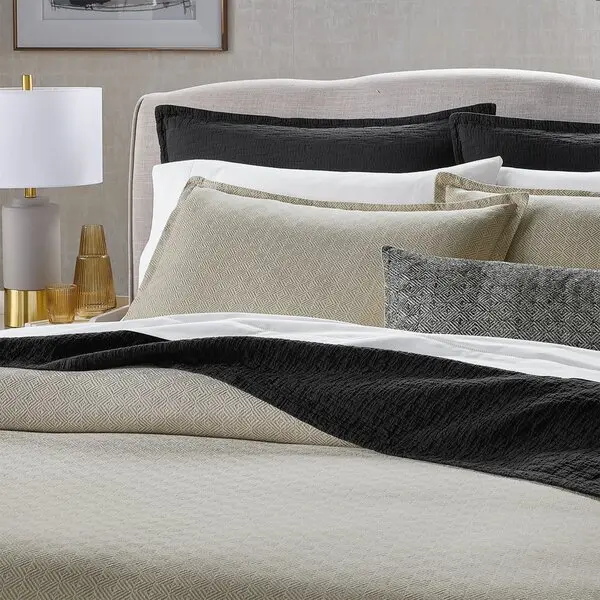 HUDSON PARK COLLECTION Woven Diamond Duvet Cover, Full/queen Exclusive