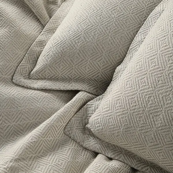 HUDSON PARK COLLECTION Woven Diamond Duvet Cover, Full/queen Exclusive