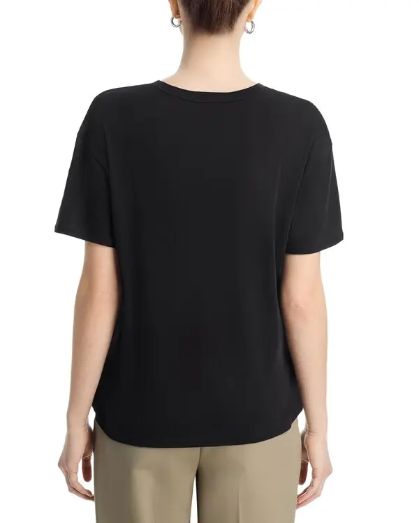 ATM Anthony Thomas Melillo Vintage Jersey Crewneck Tee - Black