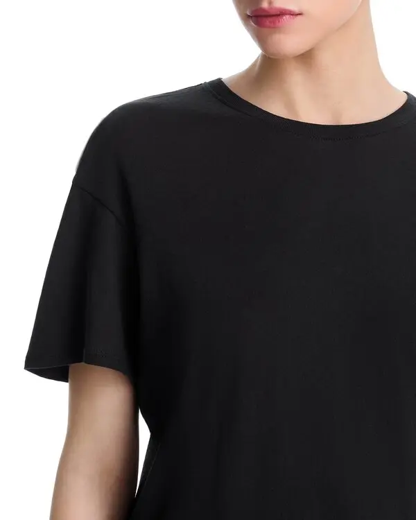 ATM Anthony Thomas Melillo Vintage Jersey Crewneck Tee - Black