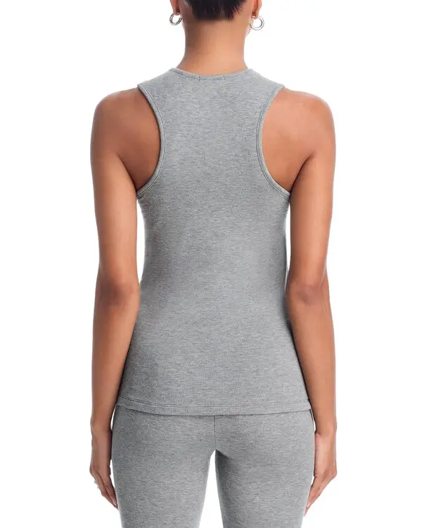 ATM Anthony Thomas Melillo Ribbed Racerback Tank Top