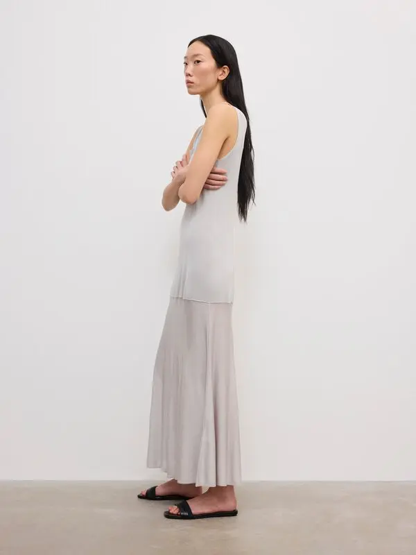 HOUSE OF DAGMAR Fluid Knit Maxi Dress