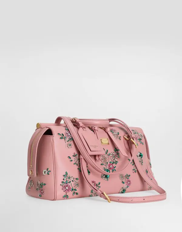 Dolce & Gabbana Vittoria Embroidered Handbag