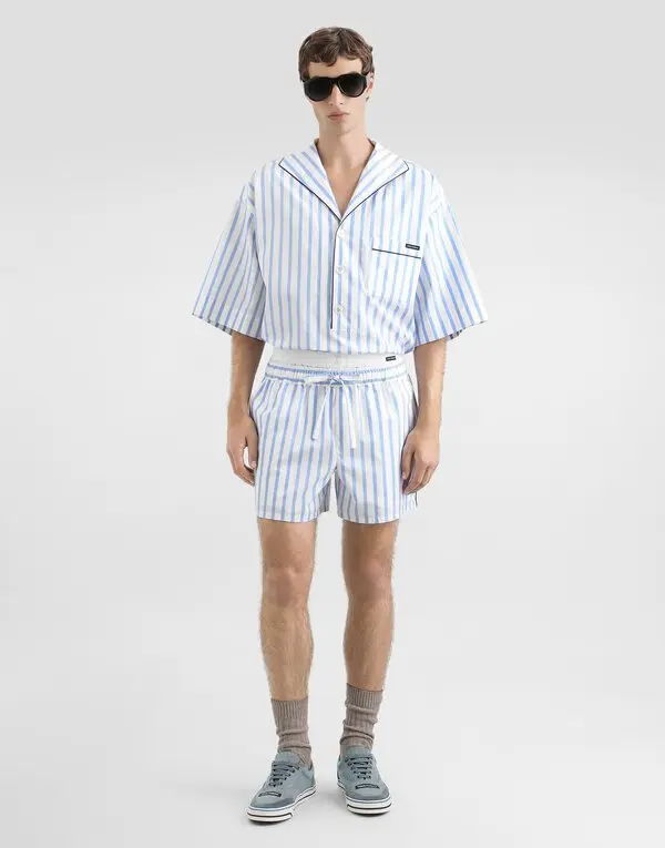 Dolce & Gabbana Striped Poplin Shirt