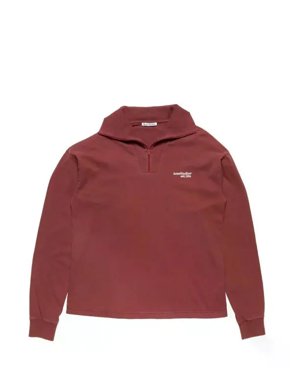 Acne Studios Zip-up Long-sleeved Top
