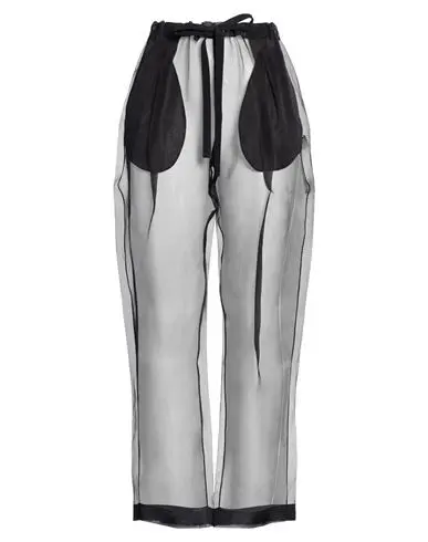 Khaite Tapered Organza Pants - Black