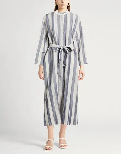 Max Mara Striped Woven Dress